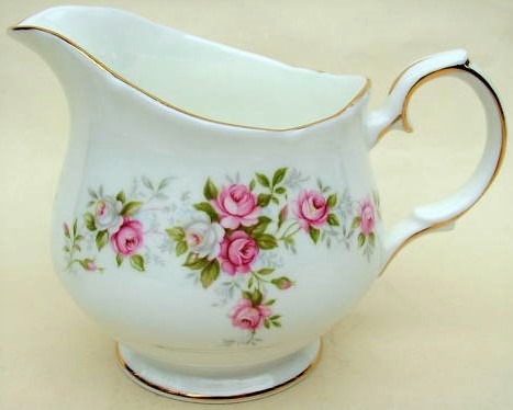 Duchess Fine Bone China June Bouquet Cream Jug Large 1/2pt