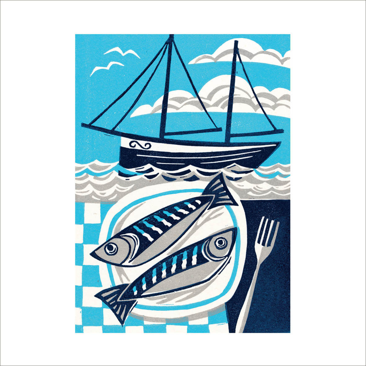 Manda Beeching - Catch of the Day Single Card