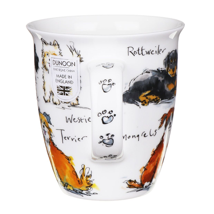 DUNOON Nevis Messy Dogs Mug