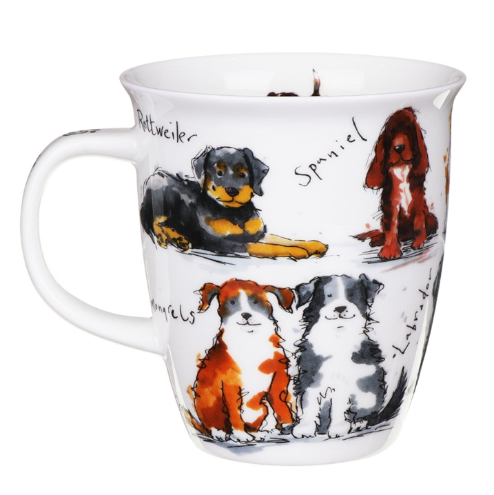 DUNOON Nevis Messy Dogs Mug