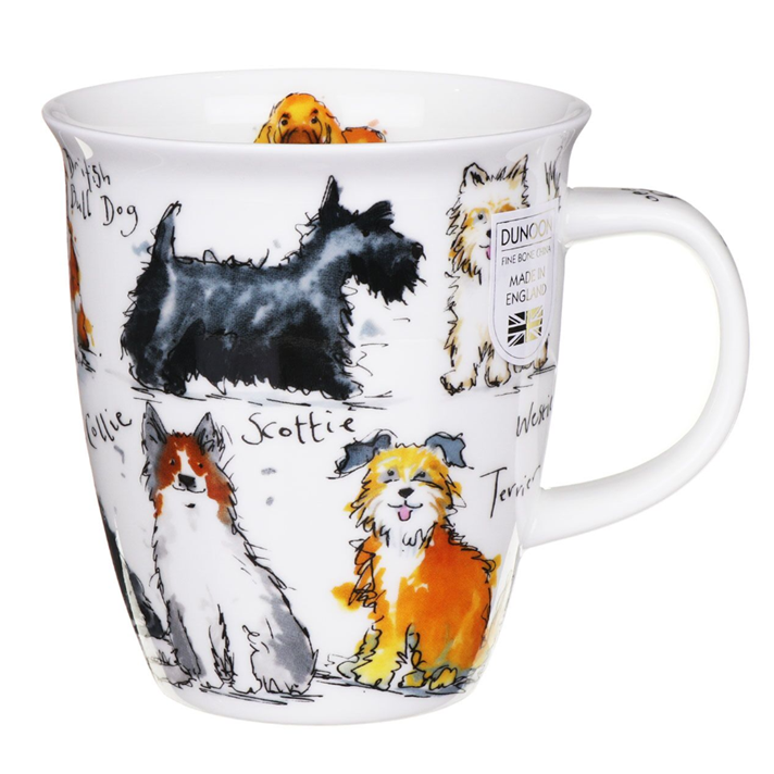 DUNOON Nevis Messy Dogs Mug
