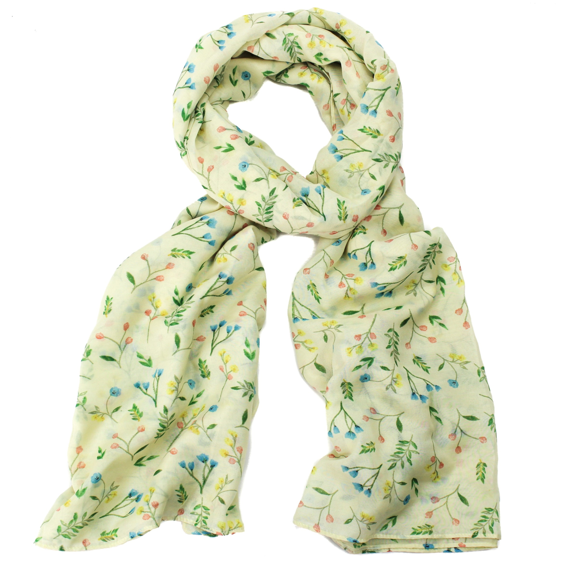 Hazel & Pip Scarf Heligan Yellow (90cm x 180cm)*